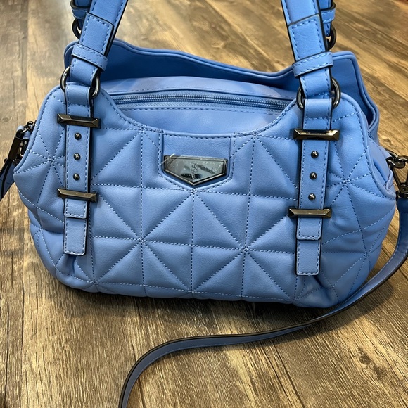 Simply Vera Vera Wang | Bags | Simply Vera Vera Wang Blue Satchel ...